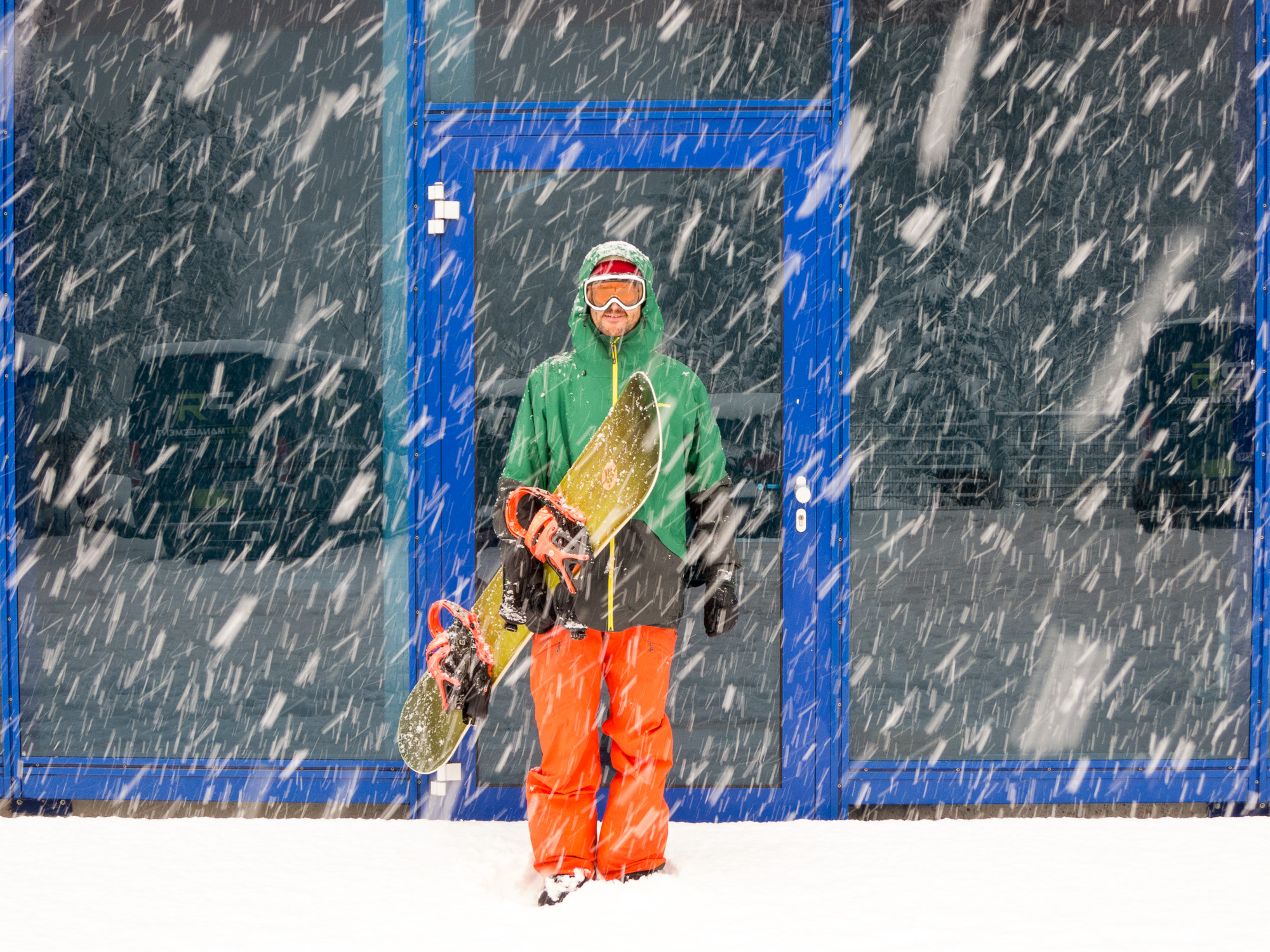 Banking at Kitzsteinhorn – Whiteout